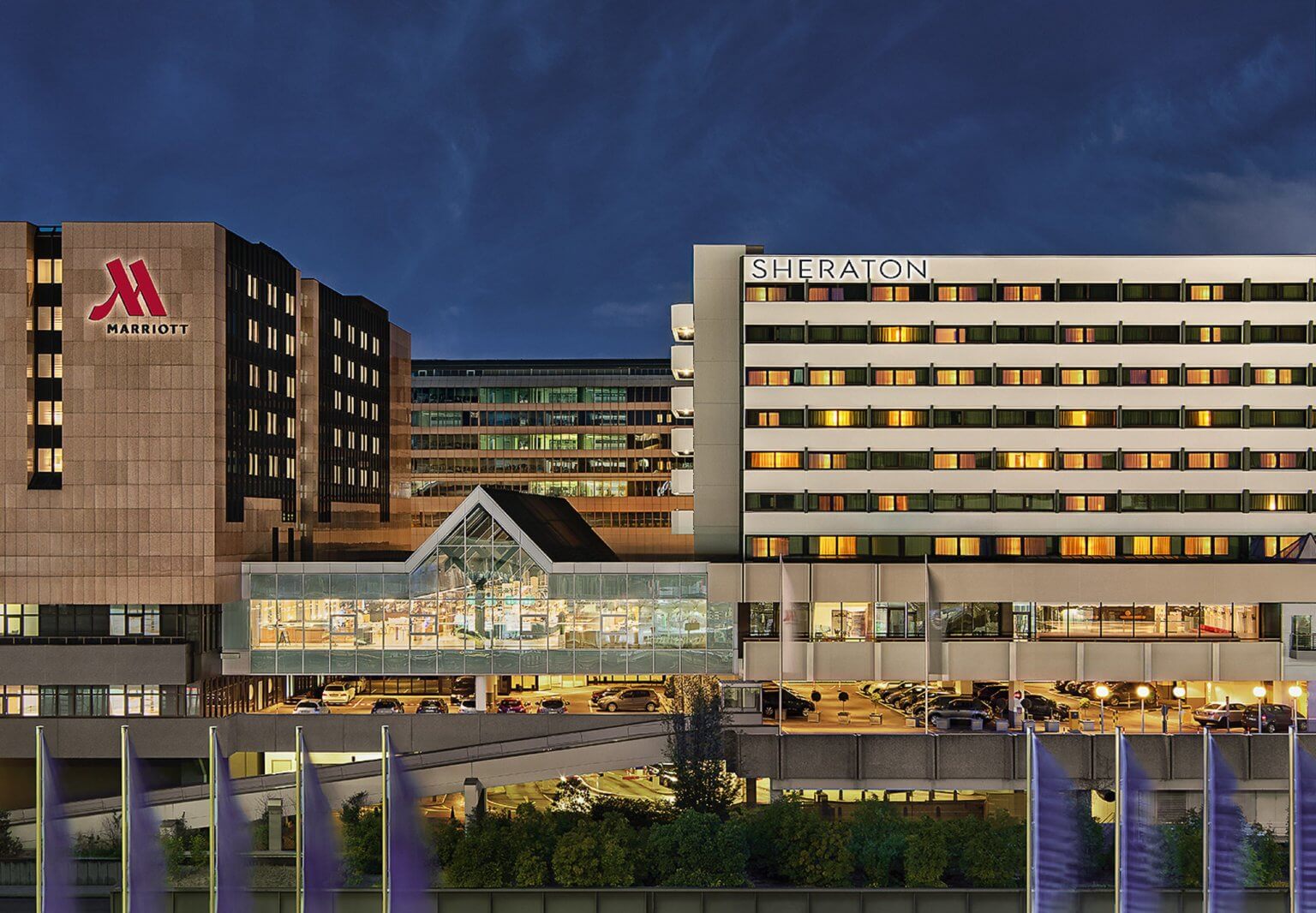 Direkte Sky Line‑Anbindung: Frankfurt Marriott Airport Hotel und ...